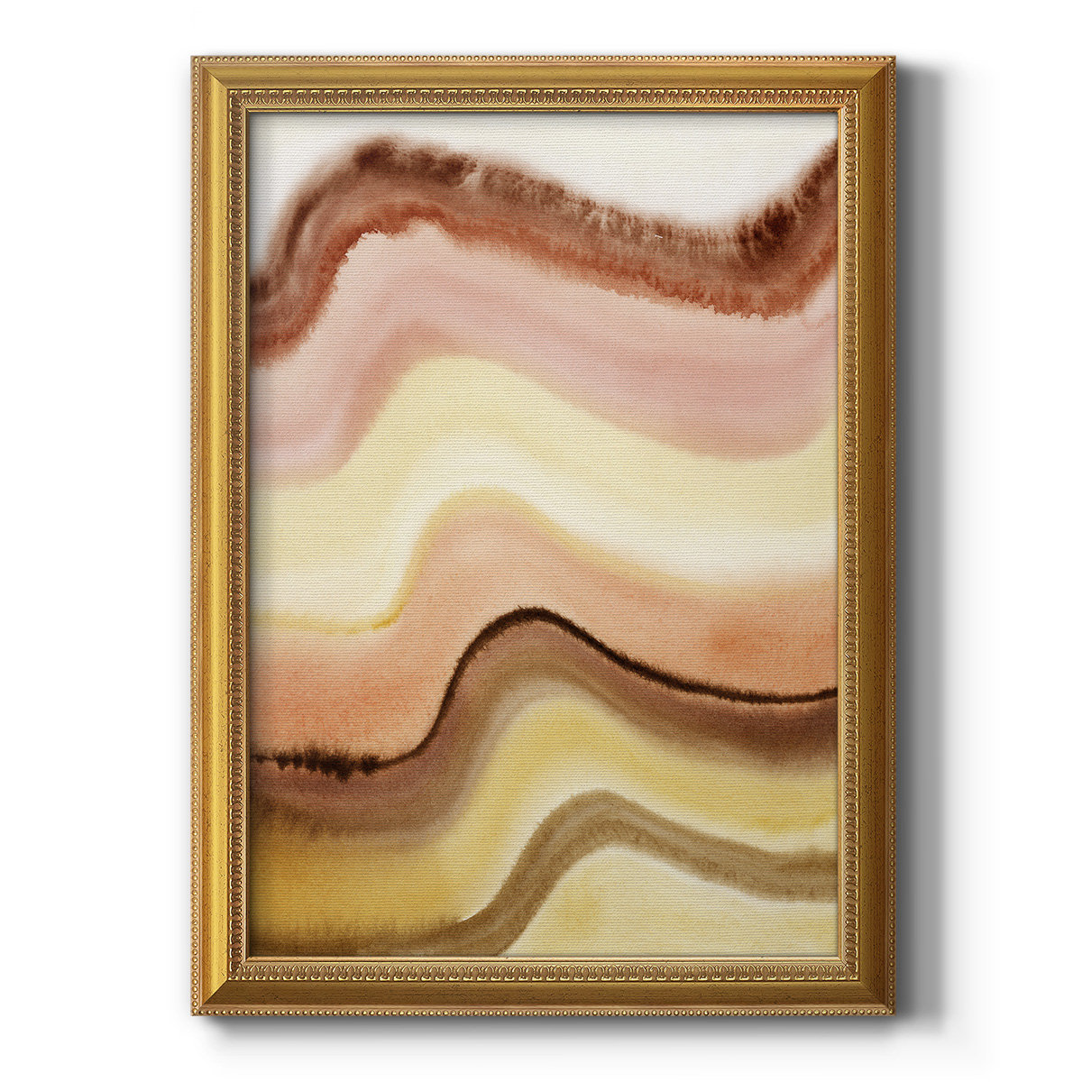 Orren Ellis Warm Sediment I Premium Framed Canvas Ready to Hang - Wayfair Canada